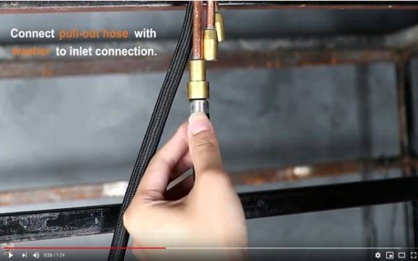 How to Install A Kitchen Faucet with Sprayer? - WOWOW