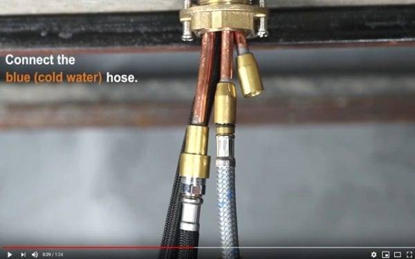 How to Install A Kitchen Faucet with Sprayer? - WOWOW