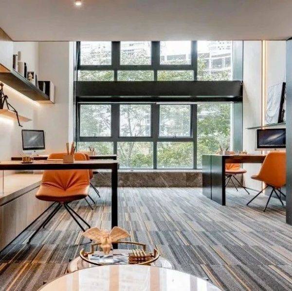 50 Square Meters Of Modern Style Loft, Open Office Space Infinite ...