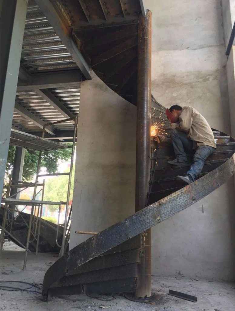 What Is A Steel Revolving Staircase?