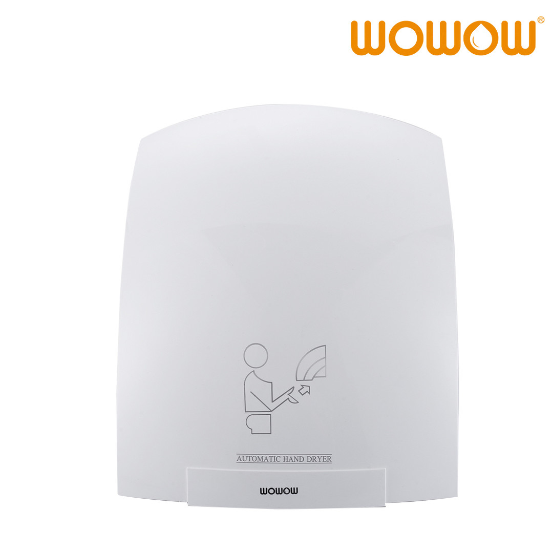 WOWOW Electric Hand Dryer Commercial Compact Air Wiper Automatic Hand ...
