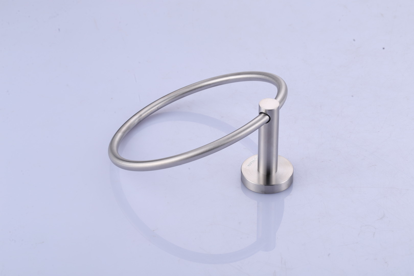 WOWOW Matte Black Stainless Steel Wall Mounted Double Towel Rings